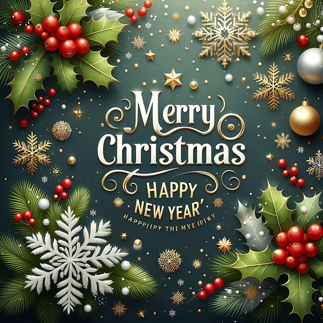 Download Festive Christmas Art, Holiday Season Illustration, Jolly ...
