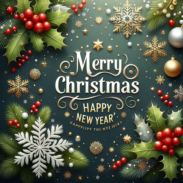 Download Festive Christmas Art, Holiday Season Illustration, Jolly ...