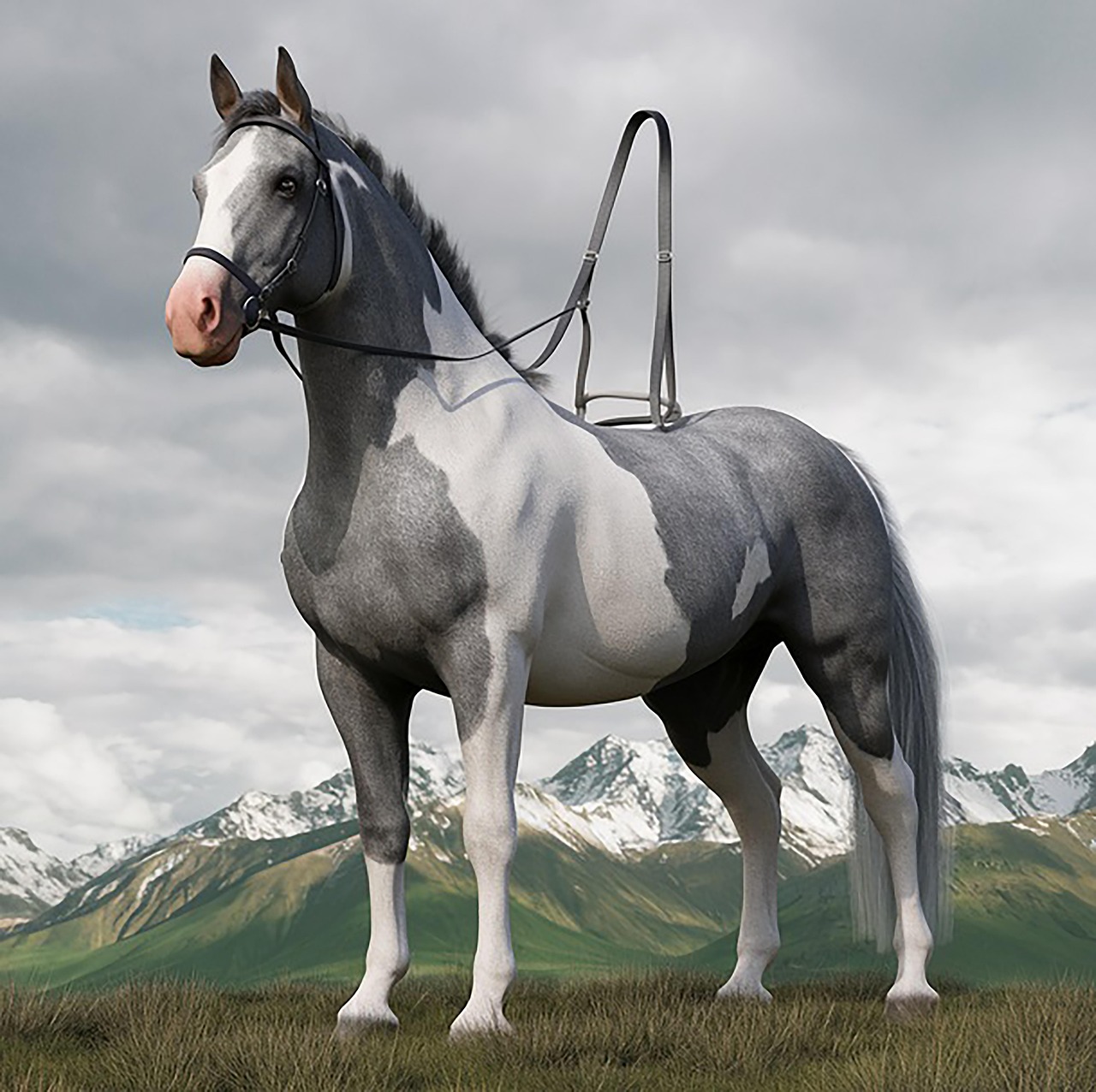 Download Horse, Gray Horse, White Horse. Royalty-Free Stock ...