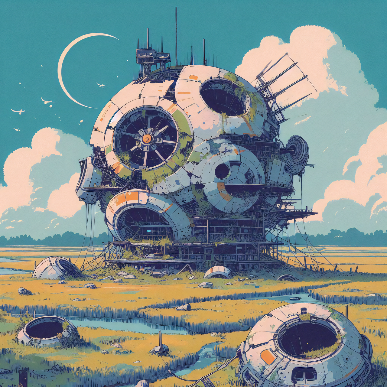 Download Spaceship, Space, Ufo. Royalty-Free Stock Illustration Image ...