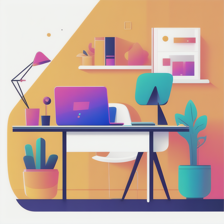 Download Ai Generated, Workspace, Work. Royalty-Free Stock Illustration ...