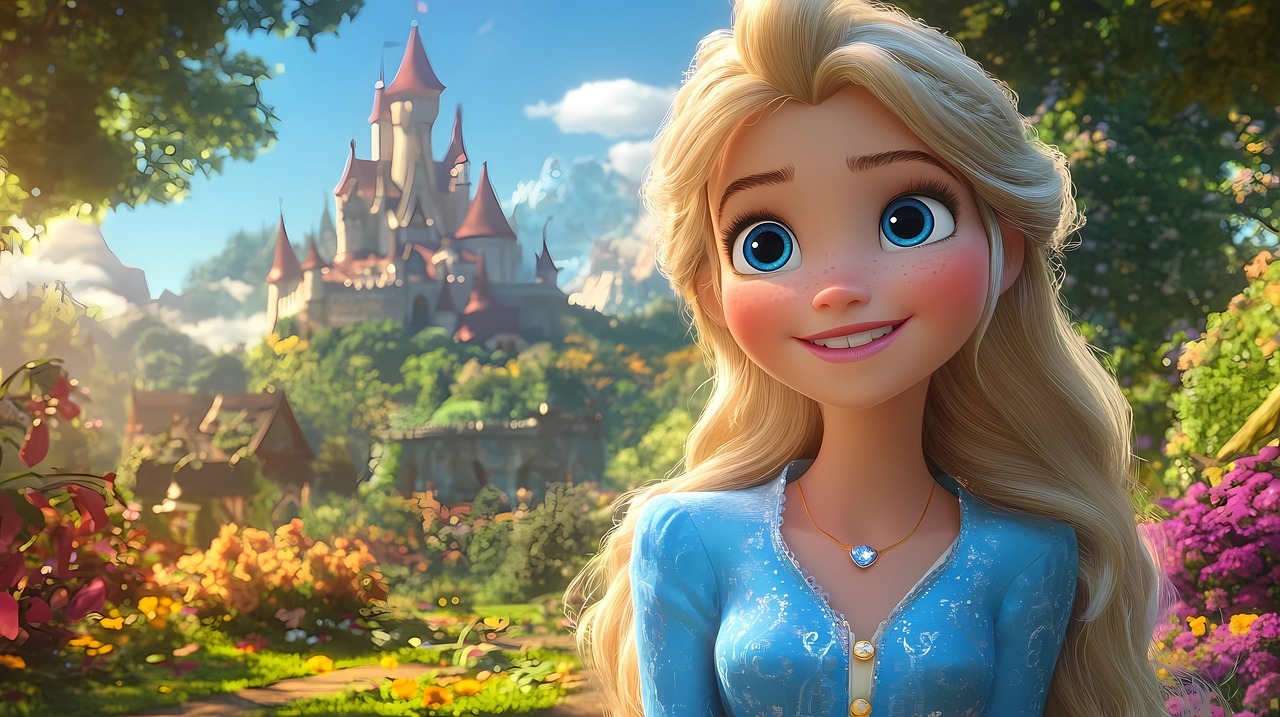 Wunderschone Disney Prinzessin Nackt Bild