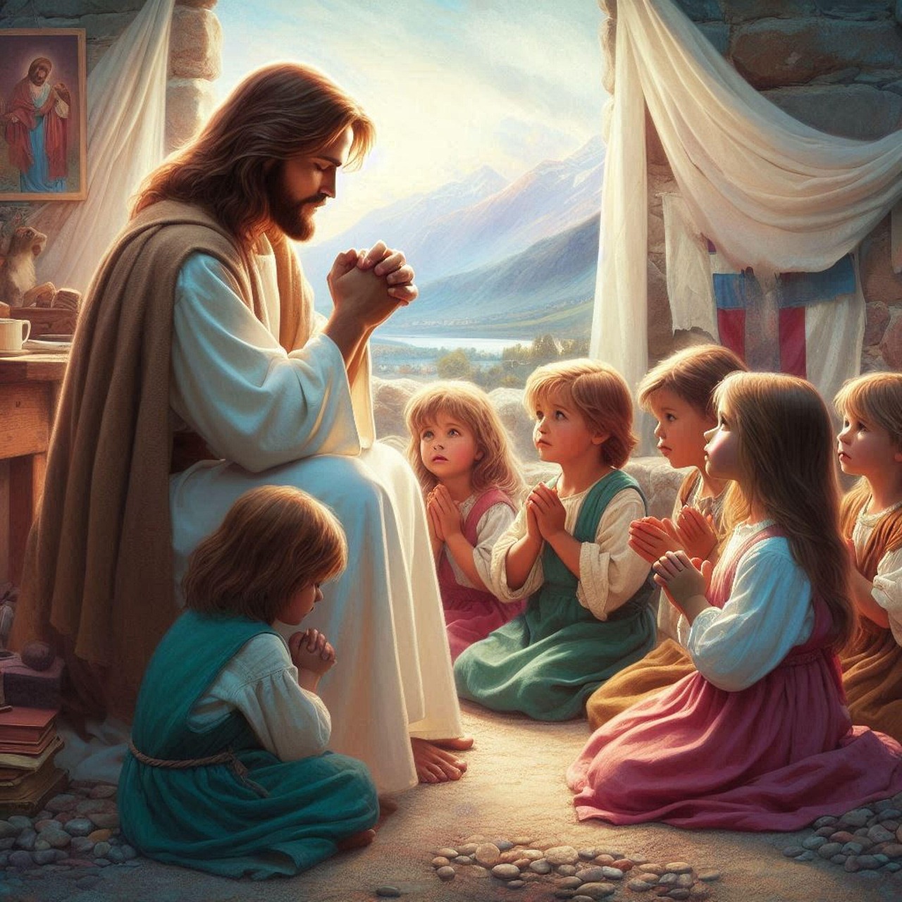 Download Ai Generated, Jesus, Christ. Royalty-Free Stock Illustration ...