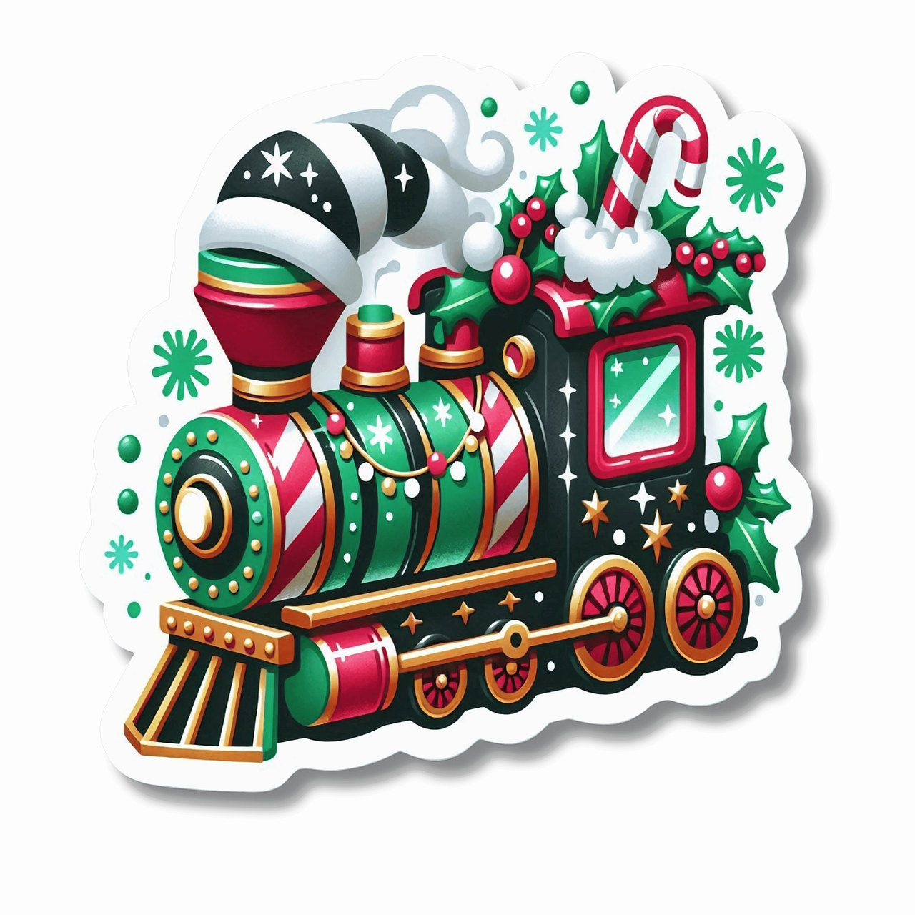 Download Christmas, Train, Festive. Royalty-Free Stock Illustration ...
