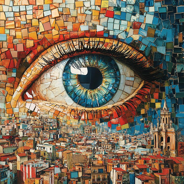 Download Eye, Mosaic, Colorful. Royalty-Free Stock Illustration Image ...