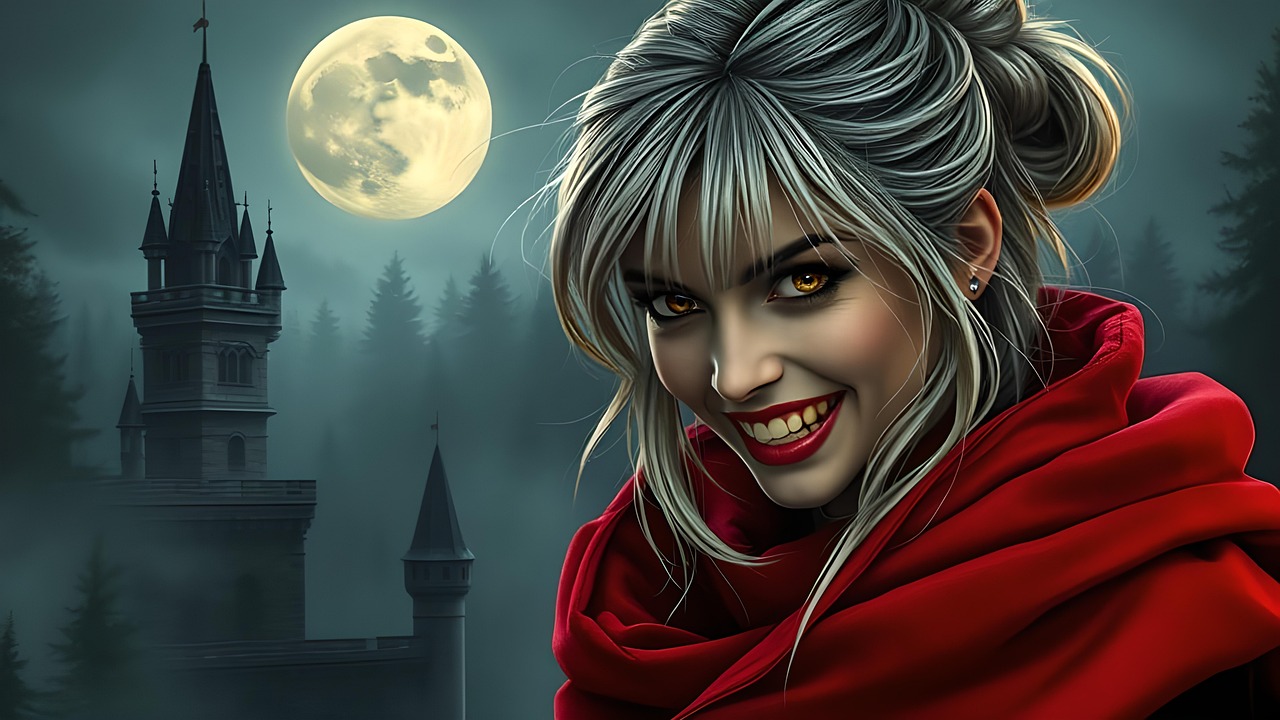 Download Red Riding Hood, Vampire, Fantasy. Royalty-Free Stock ...