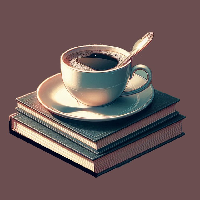 Download Ai Generated, Coffee, Books. Royalty-Free Stock Illustration ...