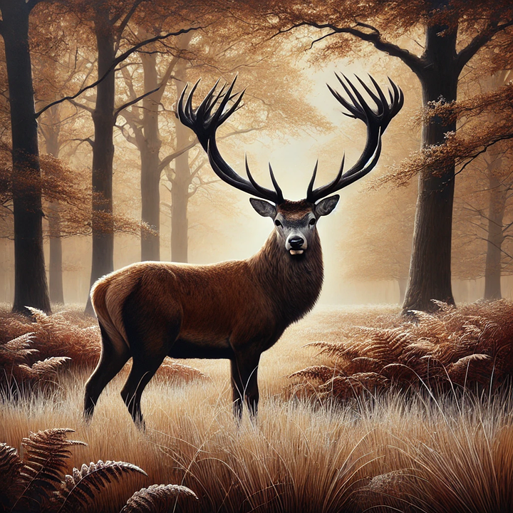 Download Ai Generated, Deer, Majestic Stag. Royalty-Free Stock ...