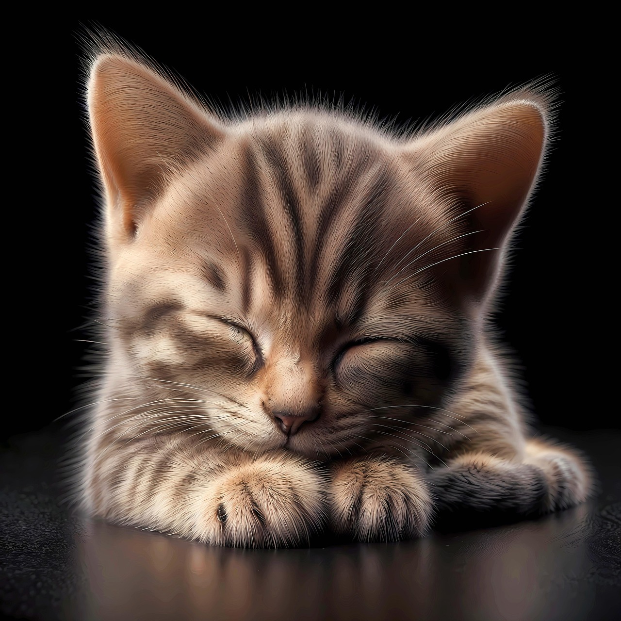 Download Cat, Cat Baby, Kitten. Royalty-Free Stock Illustration Image ...