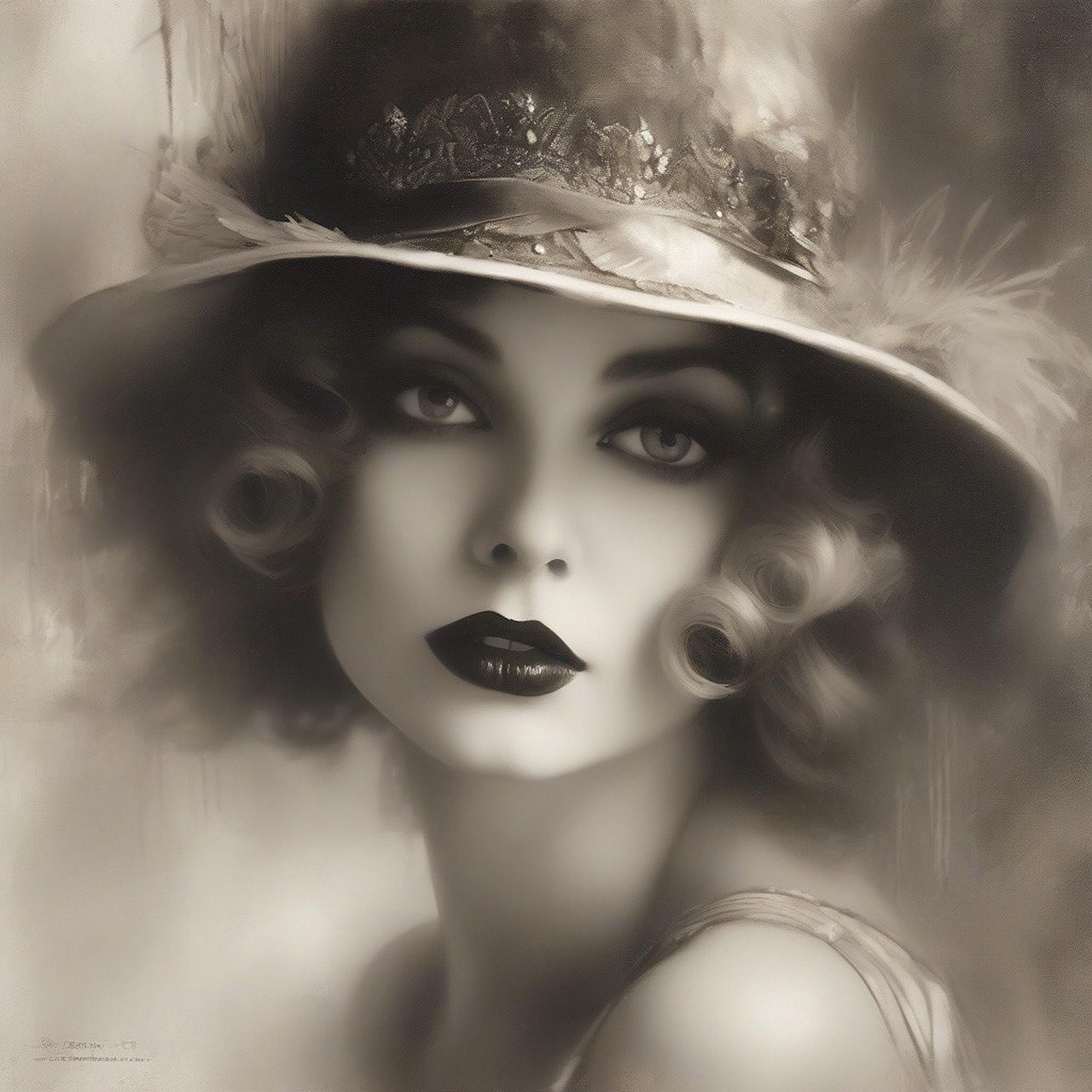 Download Vintage, Retro, Woman. Royalty-Free Stock Illustration Image ...
