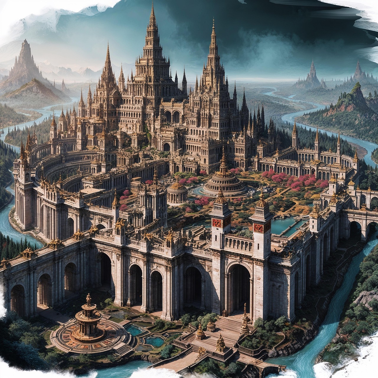 Download Castle, Fortress, Middle Ages. Royalty-Free Stock Illustration ...