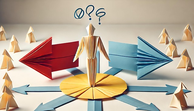 Download Origami, Decision-Making, Folded Paper. Royalty-Free Stock ...