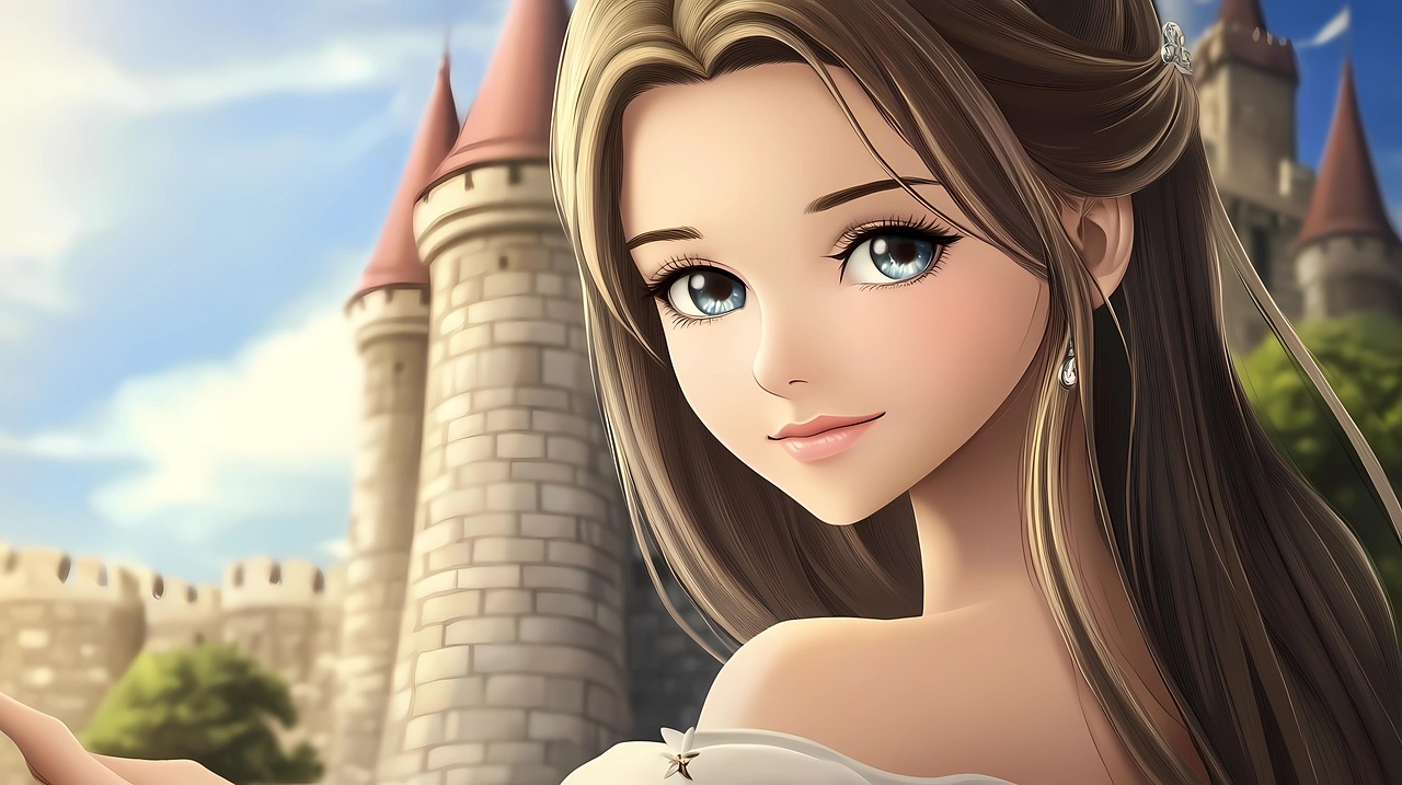 Download Princess, Anime, Cartoon. Royalty-Free Stock Illustration ...