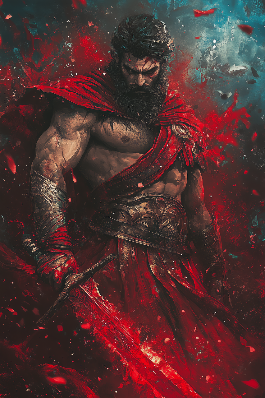 Download Man, Warrior, Deity. Royalty-Free Stock Illustration Image ...