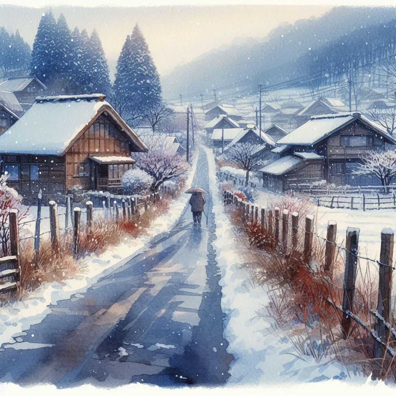 Download Snow, Snow-Covered Road, Winter. Royalty-Free Stock ...