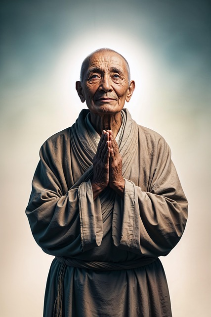 Download Ai Generated, Monk, Prayer. Royalty-Free Stock Illustration ...