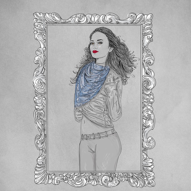 Download Woman, Portrait, Template. Royalty-Free Stock Illustration ...