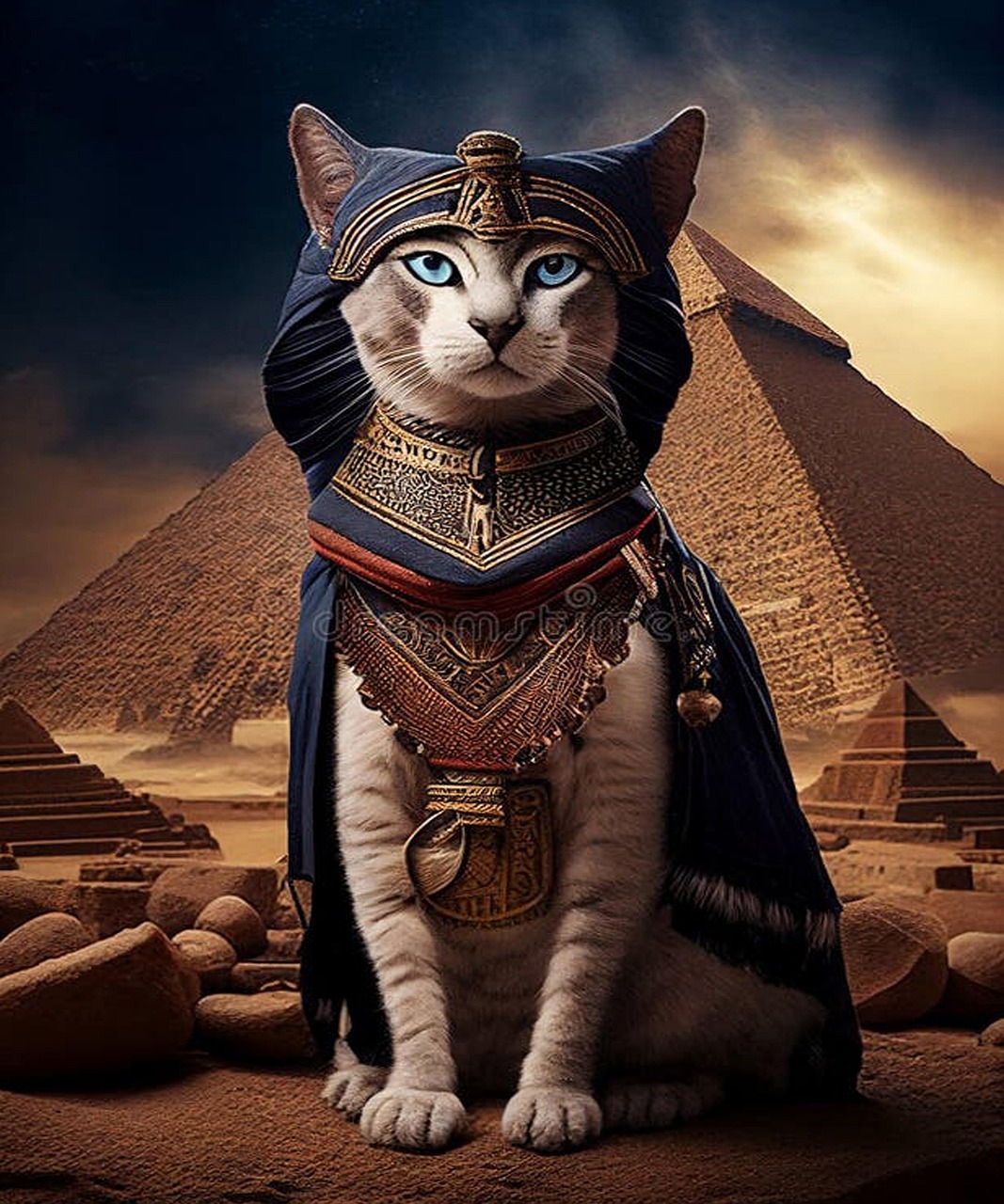 Download Bastet, Egypt, Goddess. Royalty-Free Stock Illustration Image ...