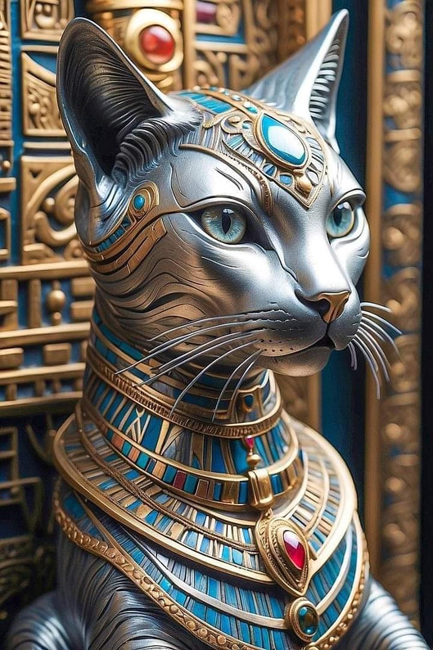 Download Egypt, Bastet, Goddess. Royalty-Free Stock Illustration Image ...