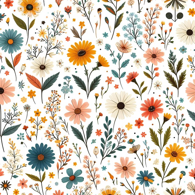 Download Flowers, Pattern, Floral. Royalty-Free Stock Illustration ...