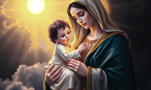 Heilige Maria Kind Jesus Jungfrau - Kostenloses Bild auf Pixabay