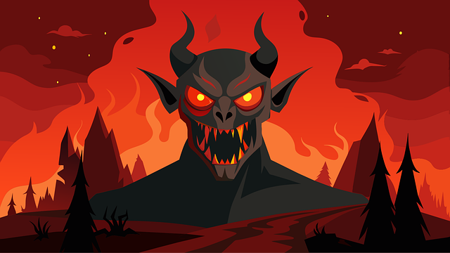 Download Ai Generated Demon Hell Royalty Free Vector Graphic Pixabay