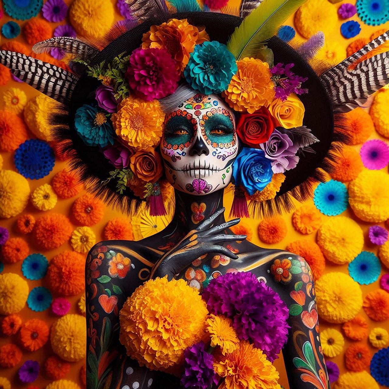 Halloween Catrina Mexique - Image gratuite sur Pixabay