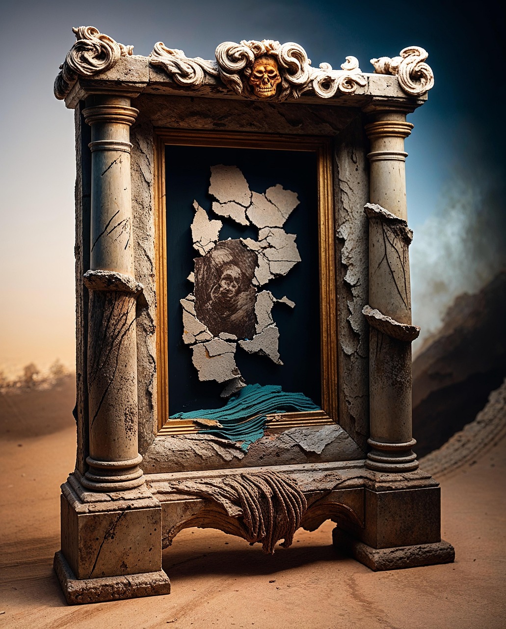 Download Picture Frame, Frame, Old. Royalty-Free Stock Illustration ...