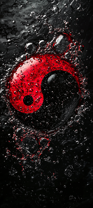 Download Red Yin-Yang, Black Yin-Yang, Abstract Concept. Royalty-Free ... Download Red Yin-Yang, Black Yin-Yang, Abstract Concept. Royalty-Free ...