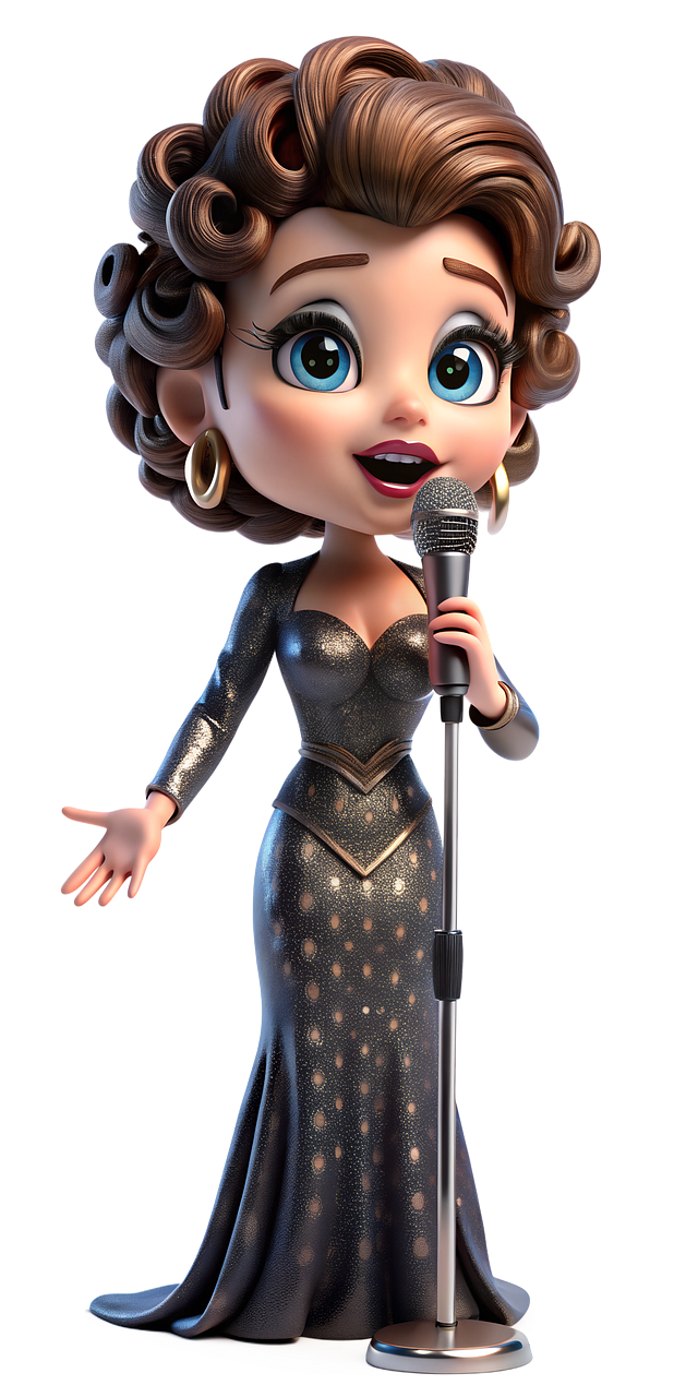 Download Ai Generated, Singer, Microphone. Royalty-Free Stock ...