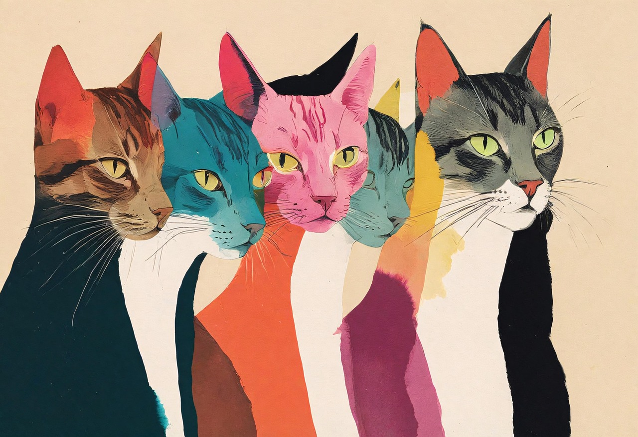 Download Cat, Pet, Collage. Royalty-Free Stock Illustration Image - Pixabay