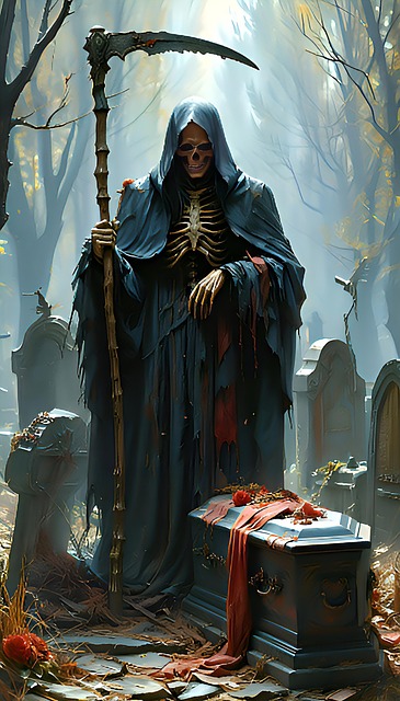 Download Ai Generated, Skeleton, Death. Royalty-Free Stock Illustration ...