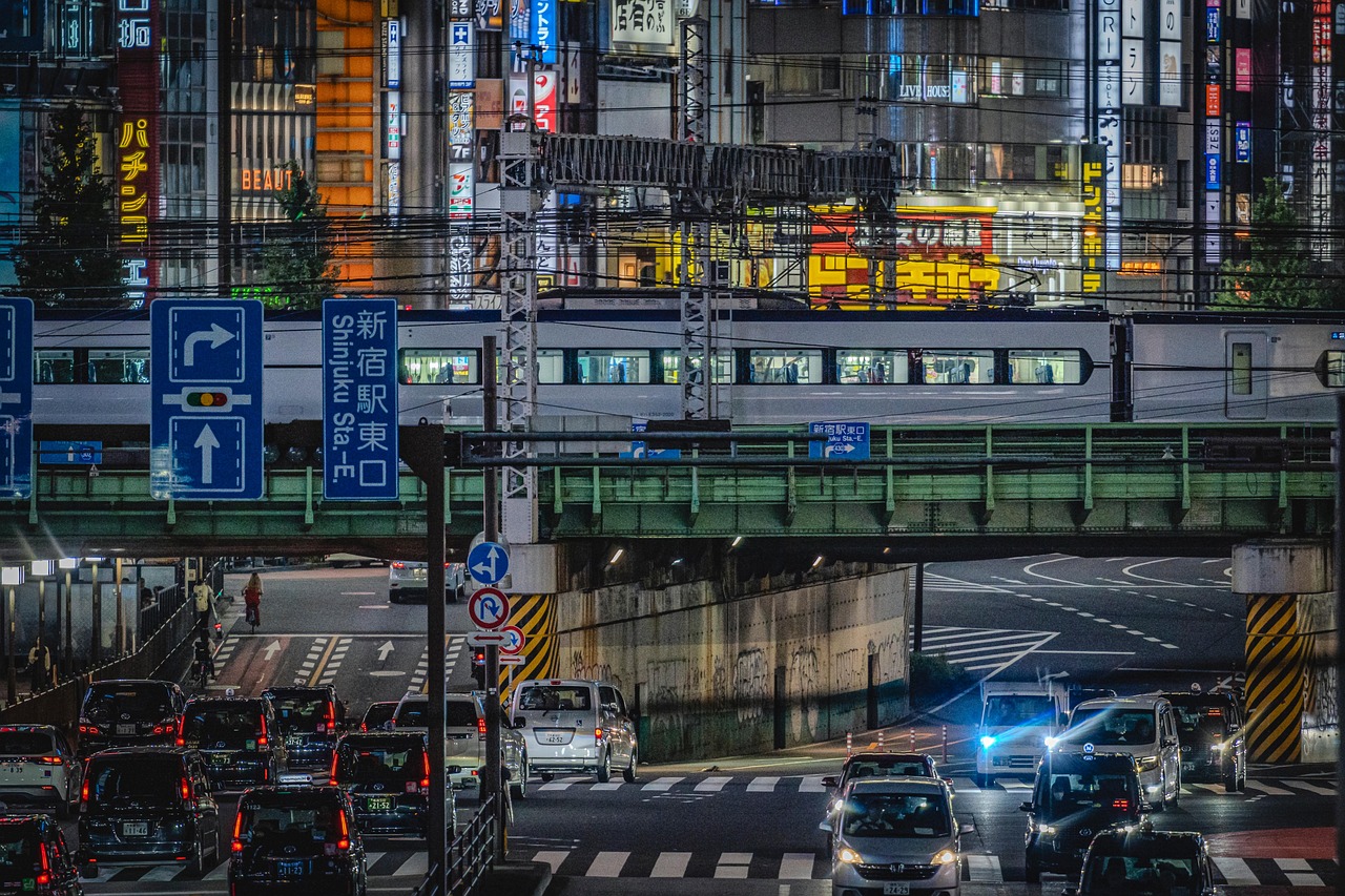 Shinjuku Tokyo Night City Lights - Free photo on Pixabay