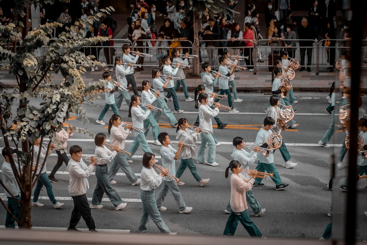Marching Band Parade Japanese - Free photo on Pixabay