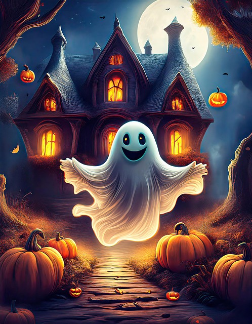 Ai Généré Halloween Fantôme Maison - Image gratuite sur Pixabay