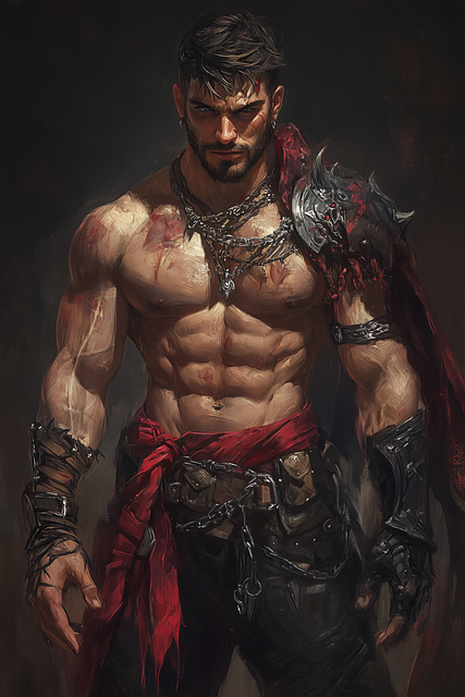 Download Man, Warrior, Character. Royalty-Free Stock Illustration Image ...