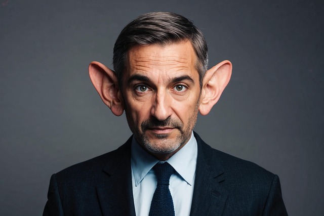 Download Ai Generated, Man, Ears. Royalty-Free Stock Illustration Image ...