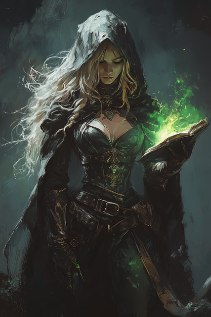 Download Woman, Warrior, Magic. Royalty-Free Stock Illustration Image ...