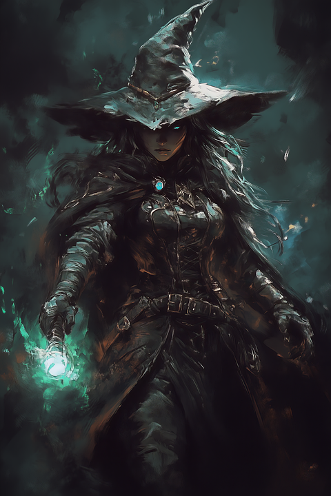 Download Woman, Warrior, Magic. Royalty-Free Stock Illustration Image ...