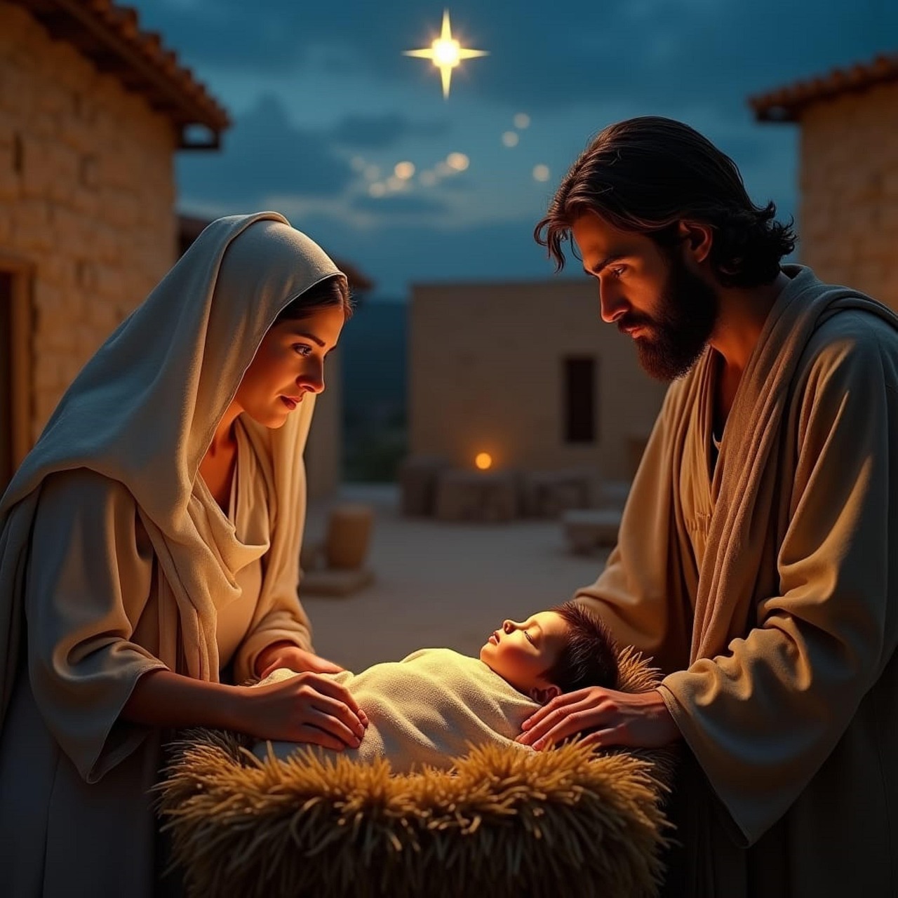 Download Ai Generated, Christmas, Jesus. Royalty-Free Stock ...