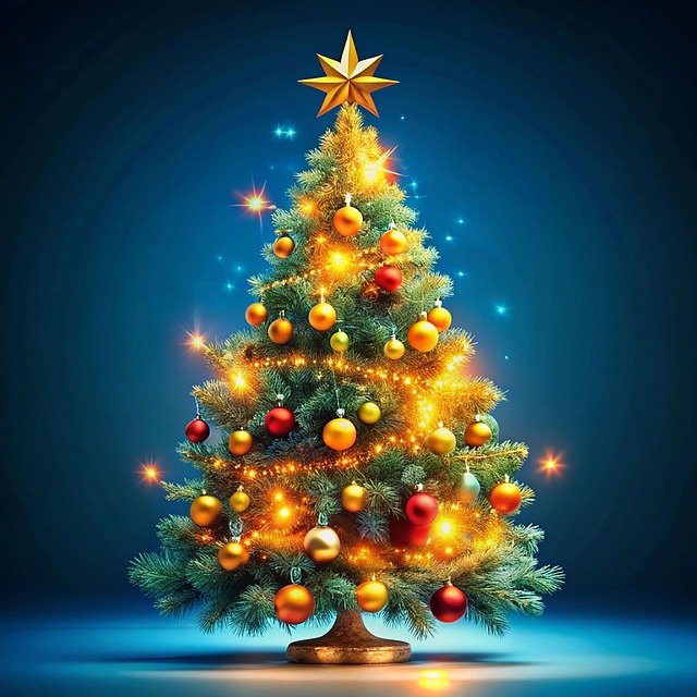 Download Ai Generated, Christmas Tree, Christmas. Royalty-Free Stock ...