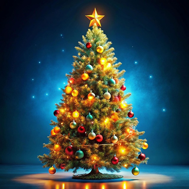 Download Ai Generated, Christmas Tree, Christmas. Royalty-Free Stock ...