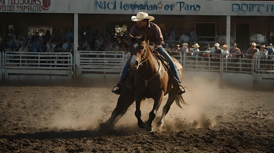 Cowboy Rodeo Paard - Gratis afbeelding op Pixabay