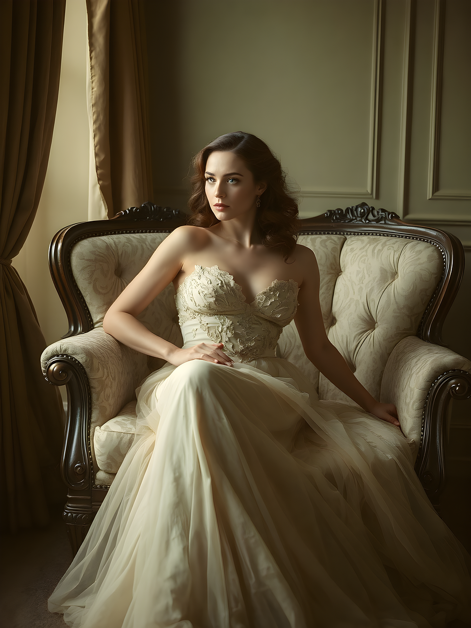 Download Woman, Regency, Lounge. Royalty-Free Stock Illustration Image ...