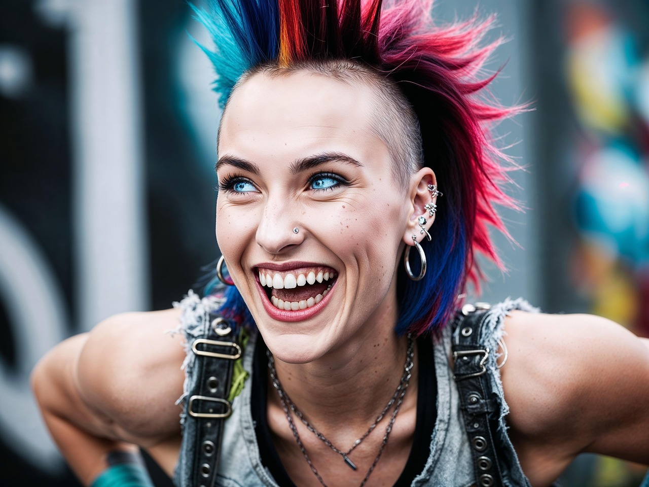 Download Woman, Portrait, Laugh. Royalty-Free Stock Illustration Image ...