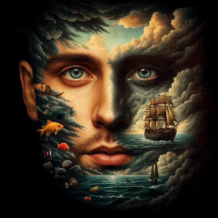 Download Male, Portrait, Surreal. Royalty-Free Stock Illustration Image ...