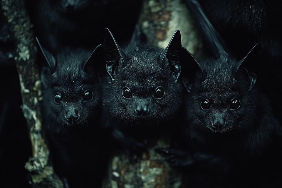 Download Ai Generated, Bats, Faces. Royalty-Free Stock Illustration ...