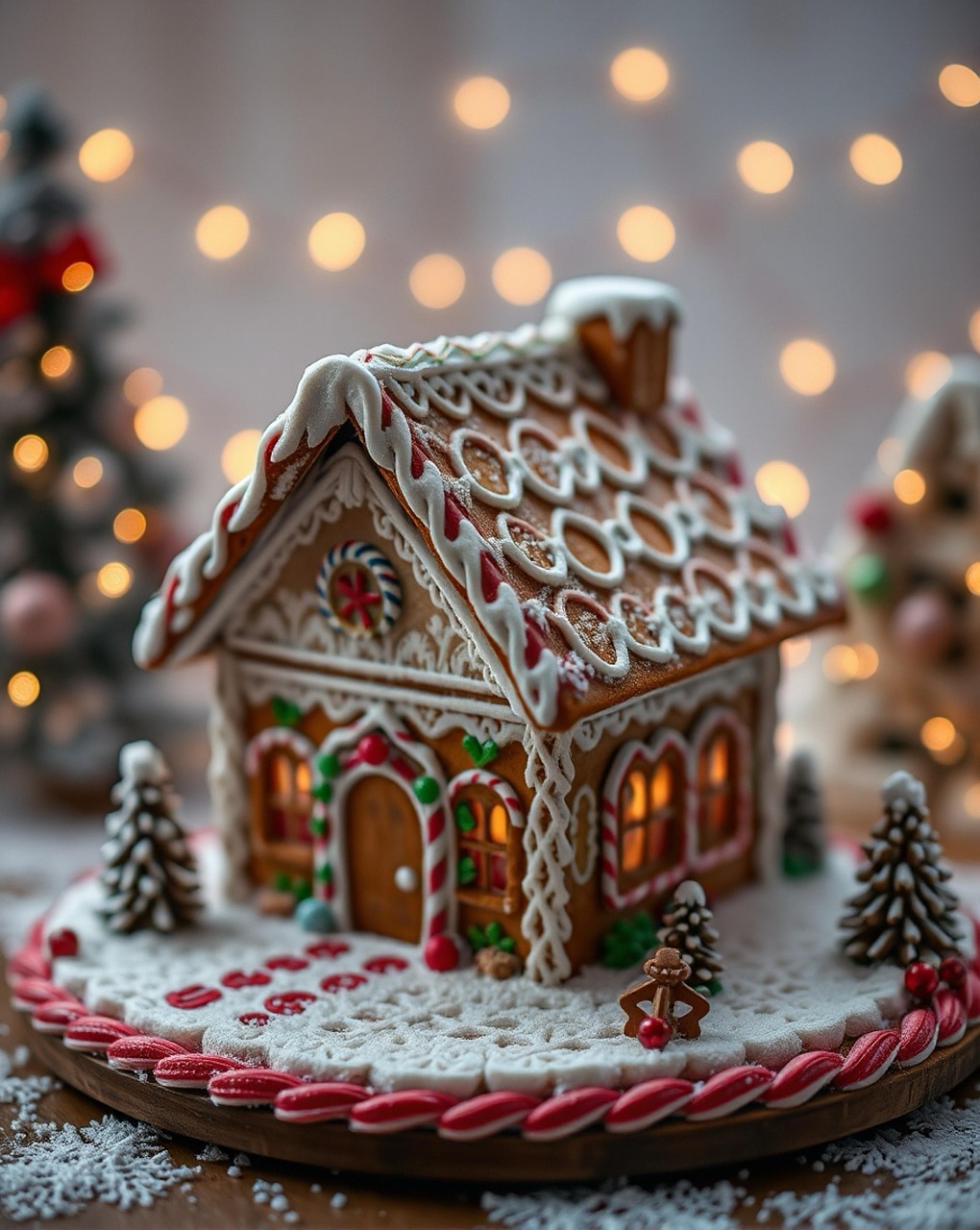 Download Ai Generated, Gingerbread House, Christmas. Royalty-Free Stock ...