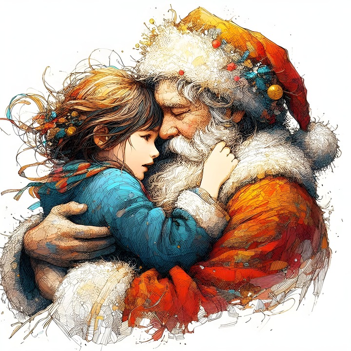 Download Santa, Santa Claus, Christmas. Royalty-Free Stock Illustration ...