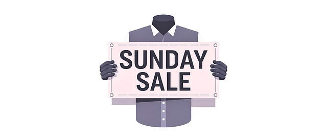 Download Sunday Sale, Design, Banner. Royalty-Free Stock Illustration ...